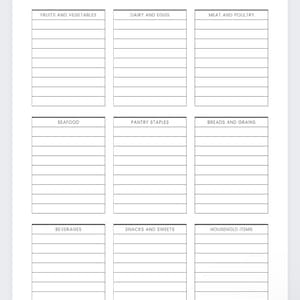 Smart Shopper Planner,shopping List Planner,grocery List,shopping ...