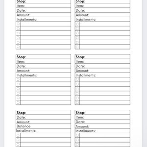 Klarna Tracker,bills Planner,afterpay Planner,expense Tracker,klarna ...