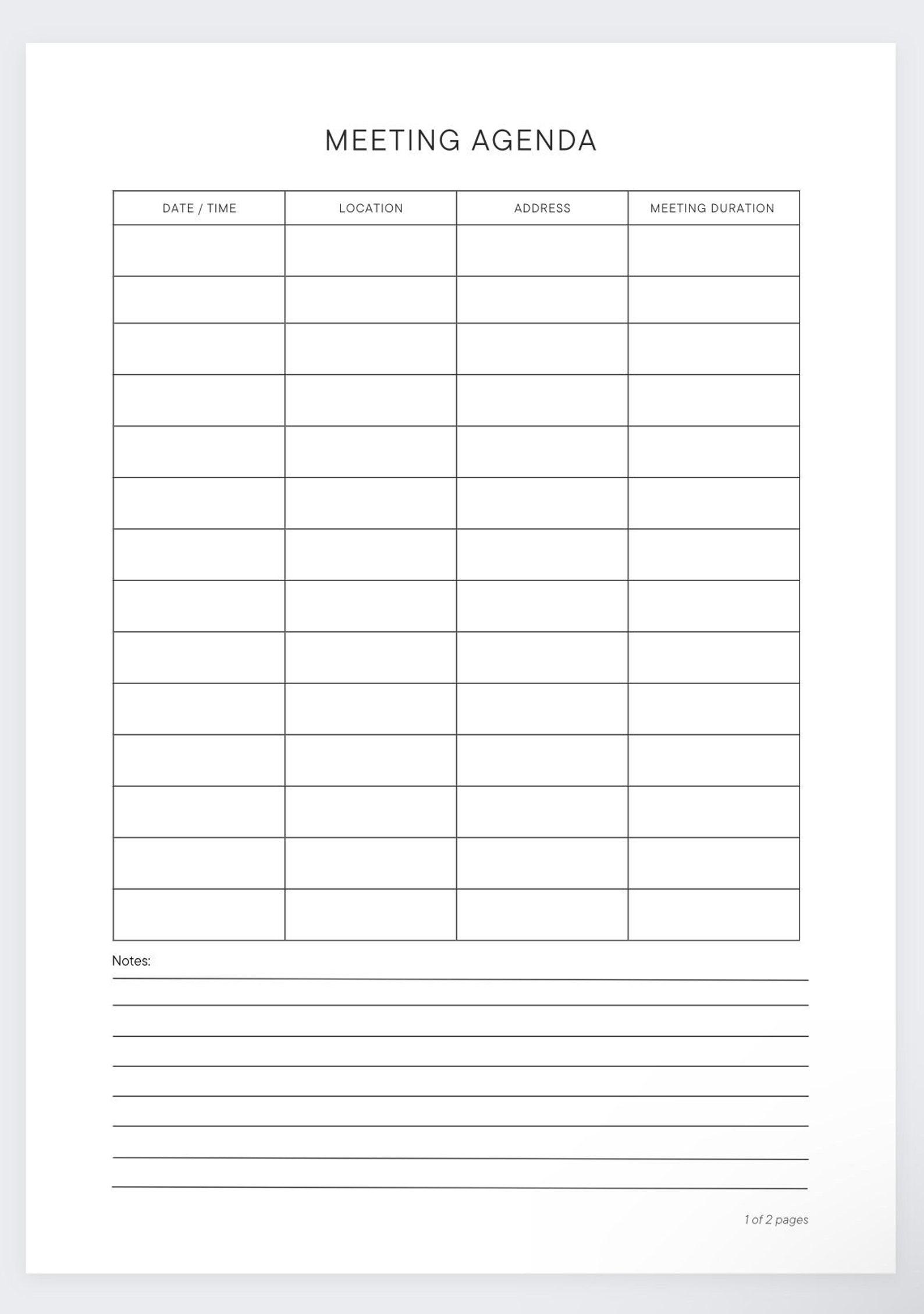 Meeting Agenda,meeting Notes,meeting Minutes,note Taking,project ...