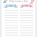 Baby Name List,baby Names,newborn Registry,new Parents,newborn Bundle ...