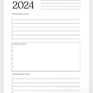 Goal Planner 2024,personal Goal Planner,dream Life Planner,goal Setting ...