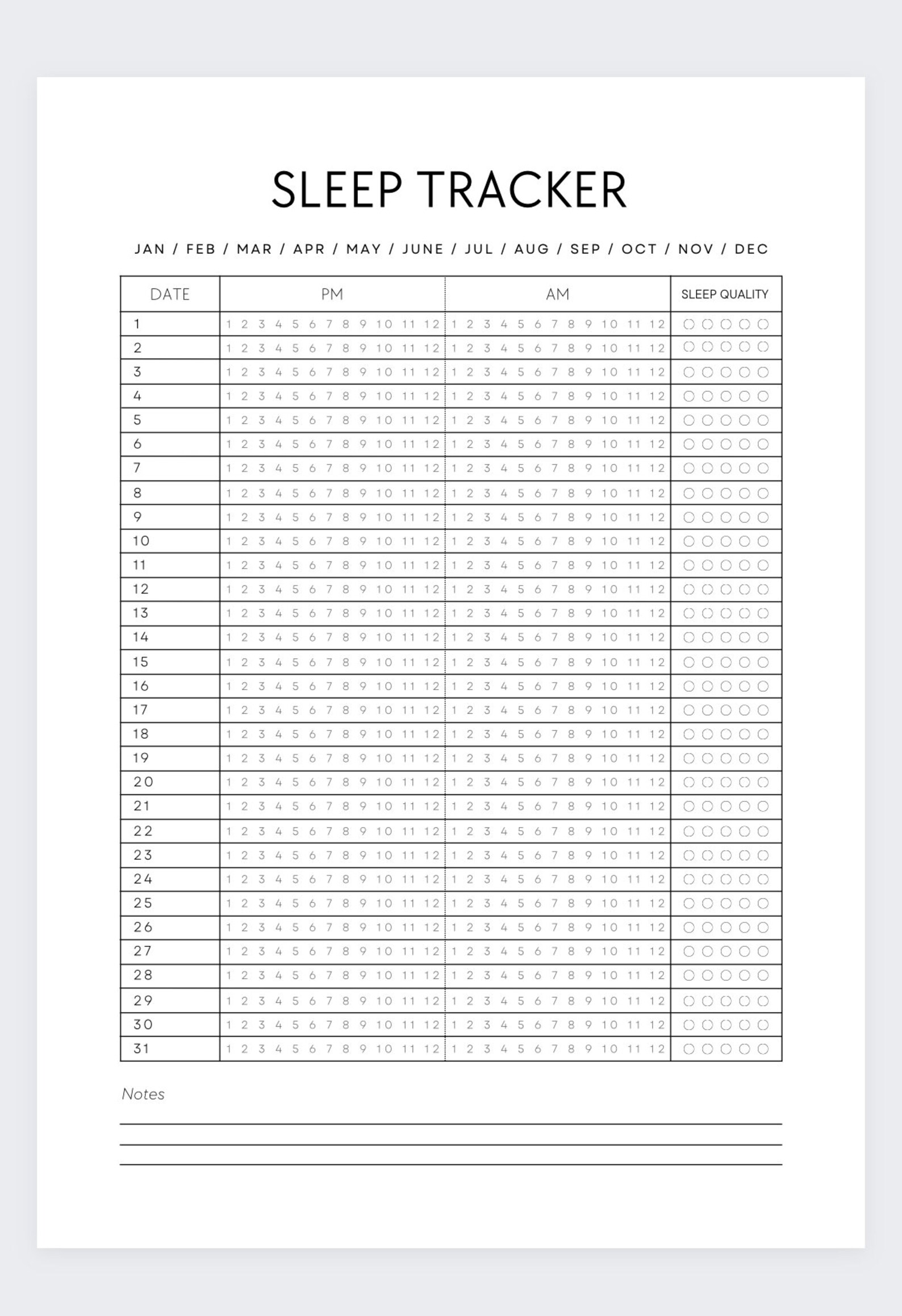 Sleep Tracker,sleep Organizer,sleep Planning,sleep Training,sleep ...