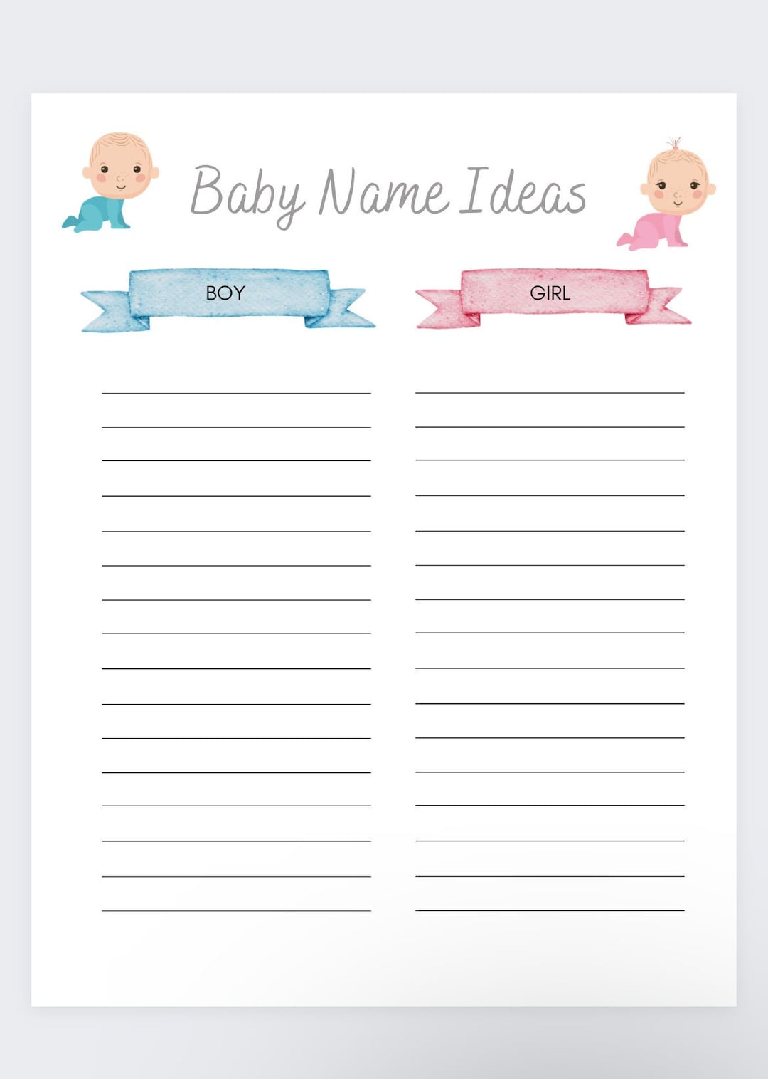Baby Name List,baby Names,newborn Registry,new Parents,newborn Bundle ...
