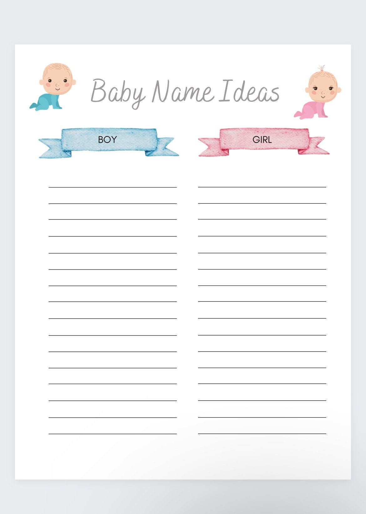 Baby Name List,baby Names,newborn Registry,new Parents,newborn Bundle ...