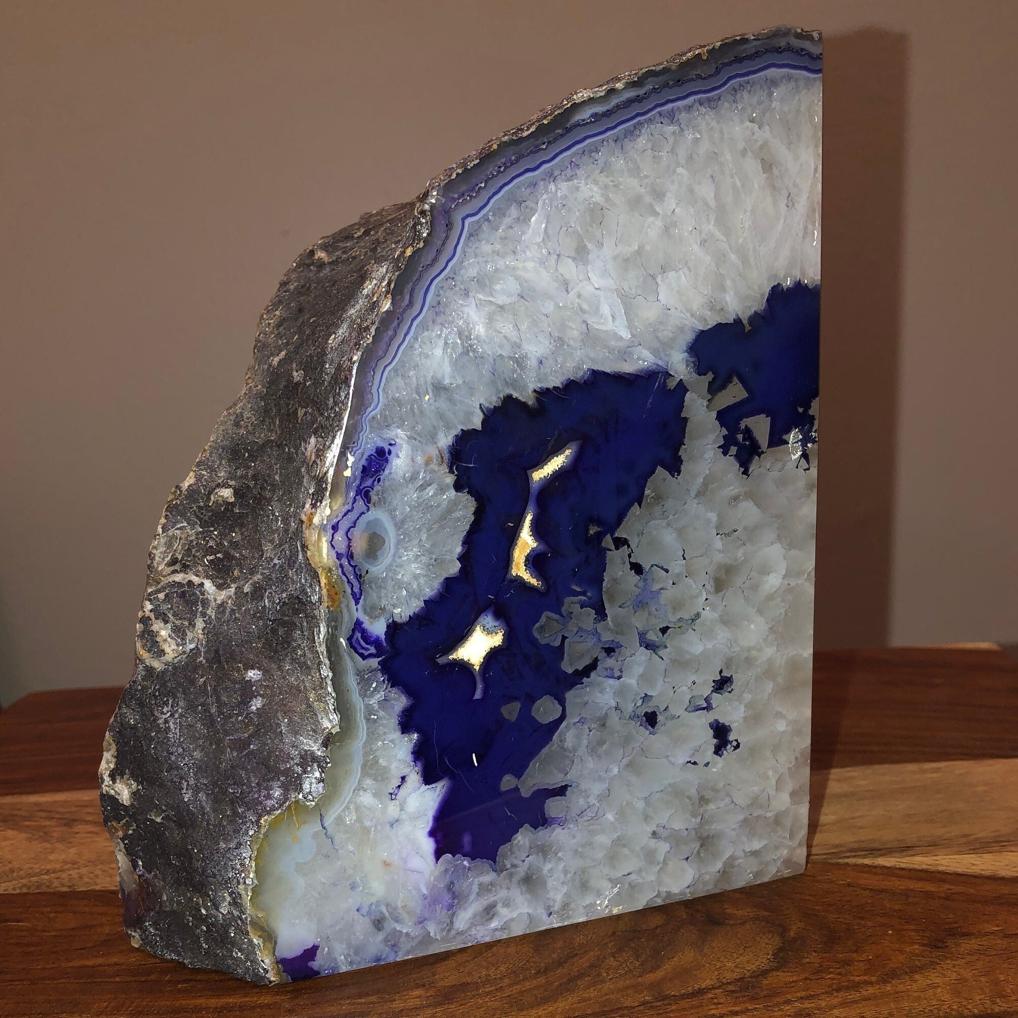 Home Décor Rocks & Geodes Home & Living Large Brazilian Agate etna.com.pe
