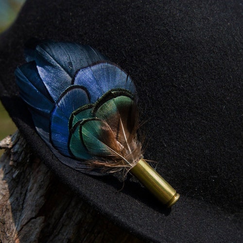 Feather Pin Lapel Pin Hat Pin Feather Brooch Rooster - Etsy