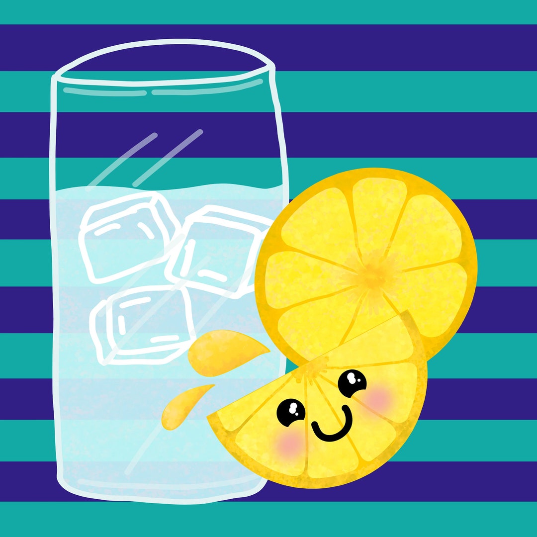Ice Cold Lemonade Art *digital Download* - Etsy