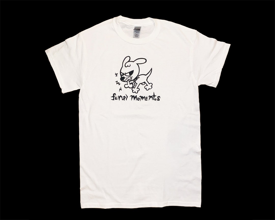Bad Dog Tee (white) - Etsy