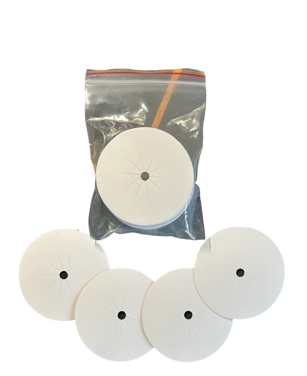 Paper Discs / Bobeche / Drip Protectors / 3” Diameter / 50 Drip ...