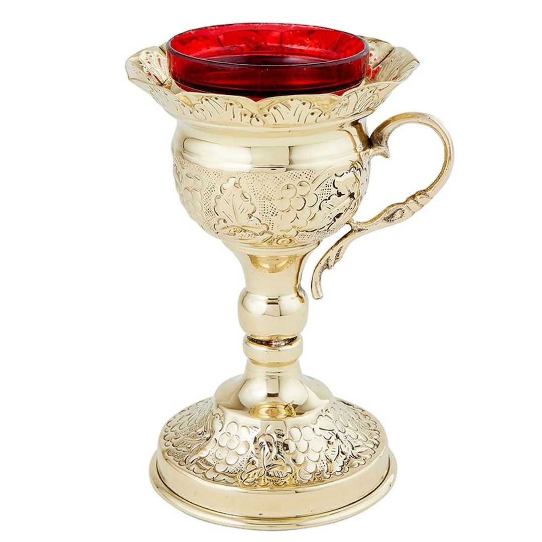 Vigil Lamp / Orthodox Oil Lamp / Table Oil Vigil Lamp / Lampada ...