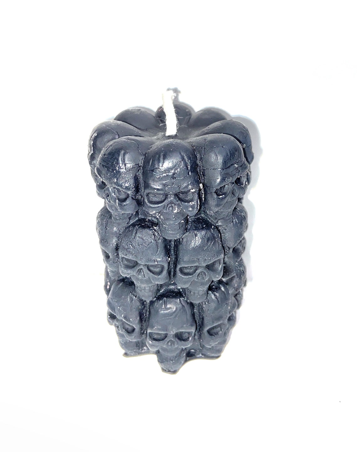 Skull Candle / Scull Tower / 100% Pure Beeswax / Ritual / Ancestor Cult ...
