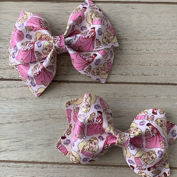 Princess Hair Bow - Etsy
