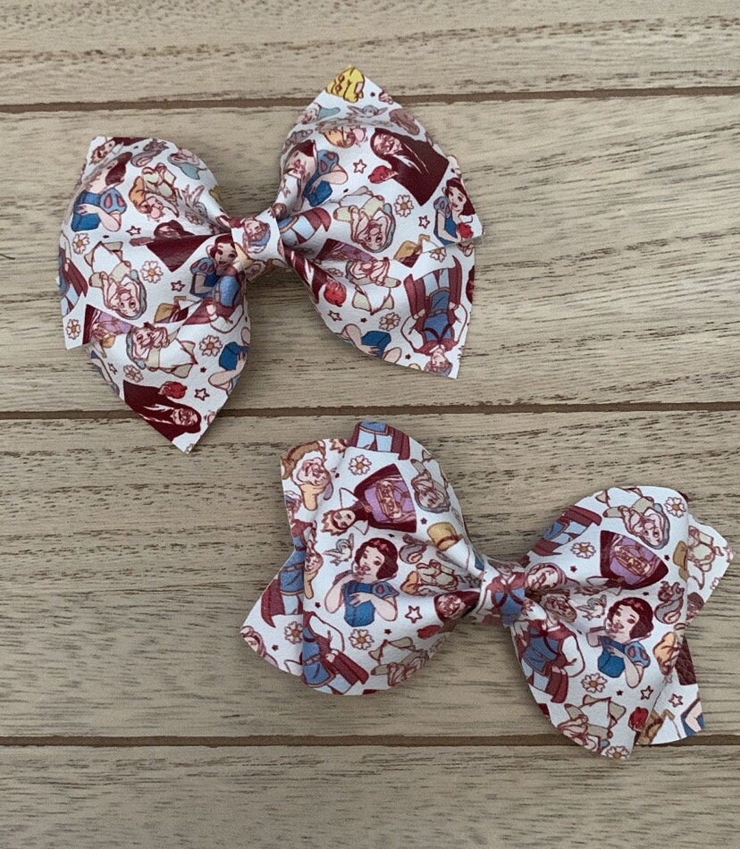 Fairest Princess on White Hair Bows - Etsy