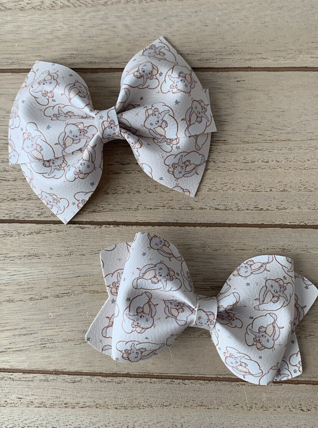 Cutest Elephant With Stars Inspired Hair Bows - Etsy