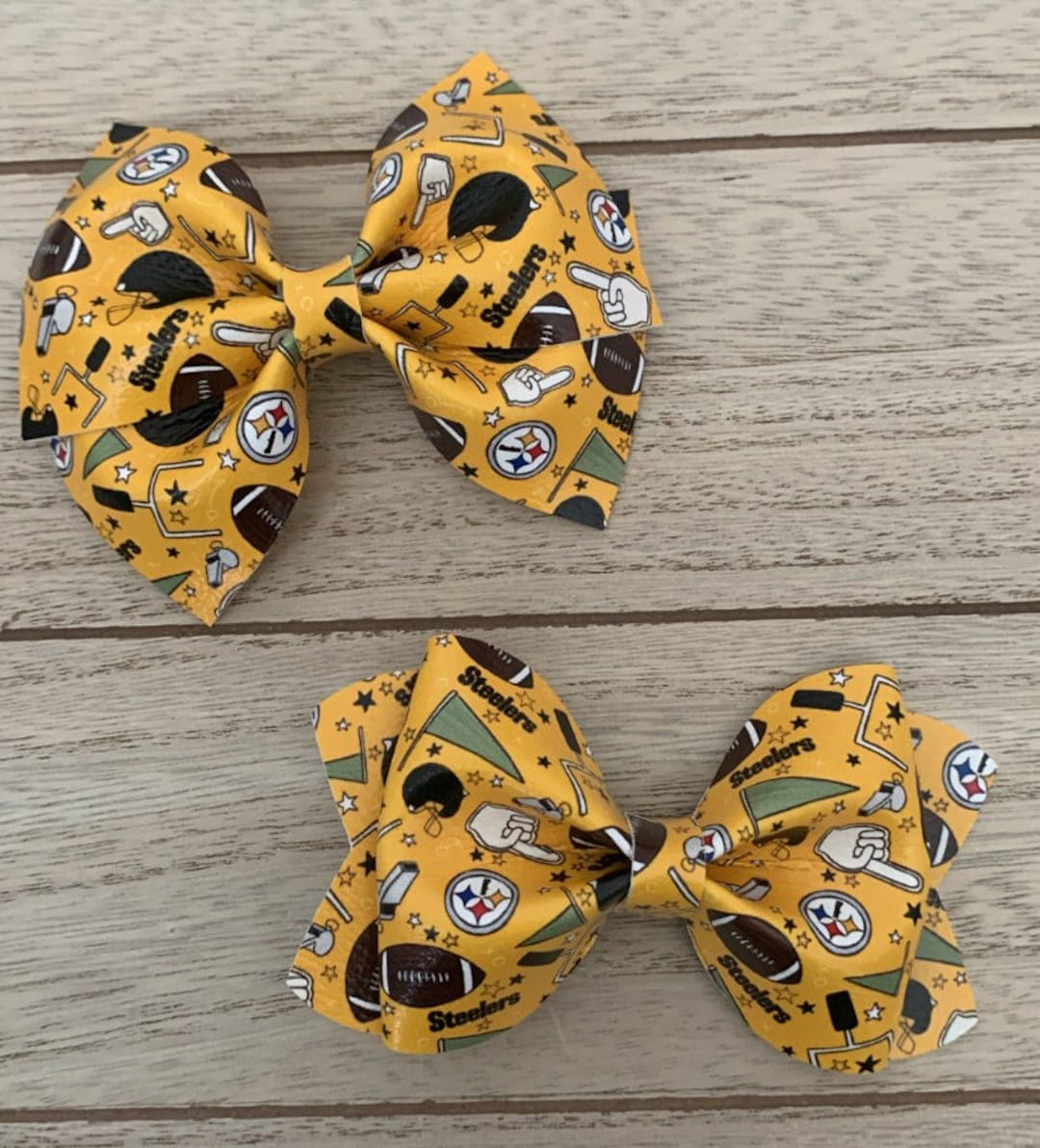 Go Team Go PIT Hair Bows - Etsy