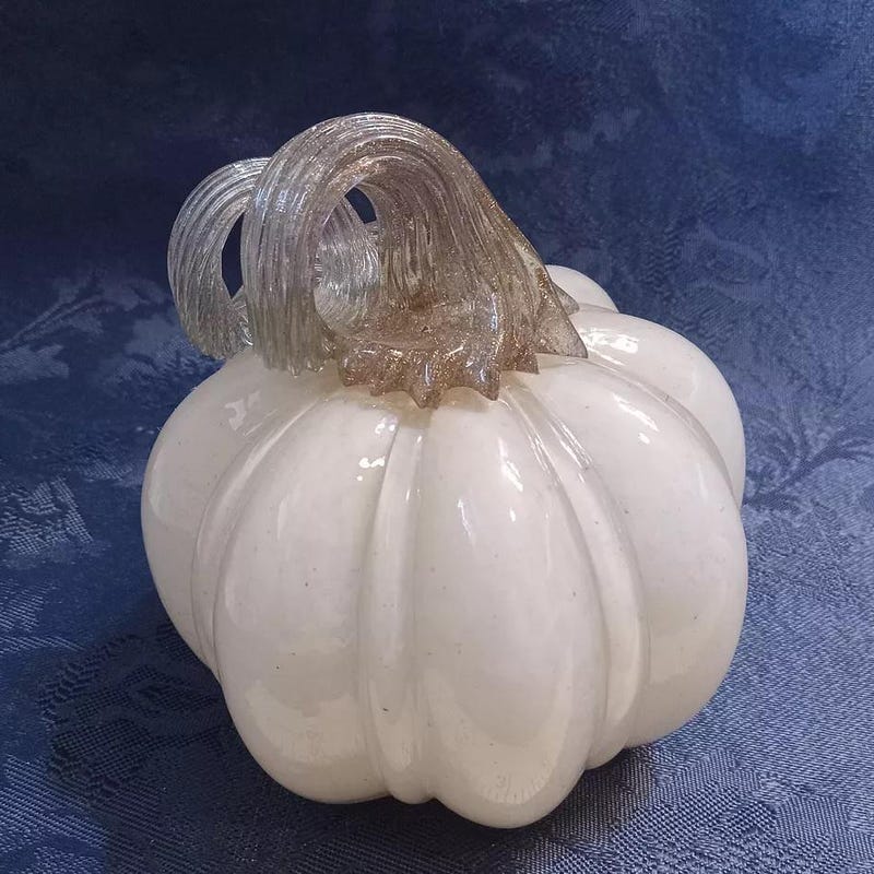 Glass Pumpkin - Etsy
