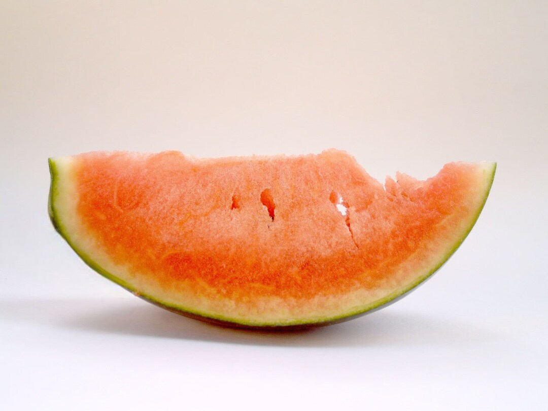 Orange Tendersweet Heirloom Watermelon - Grows up to 35 Pounds, Sweet ...