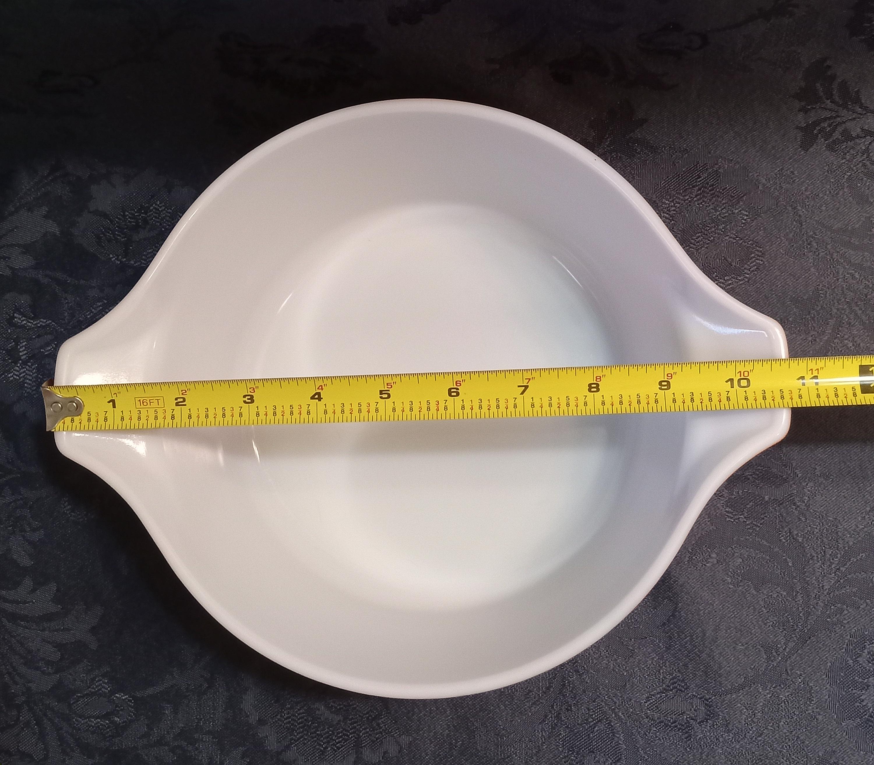 Vintage Pyrex Dynasty Rose 1978 Casserole Dish - White Floral Vase ...