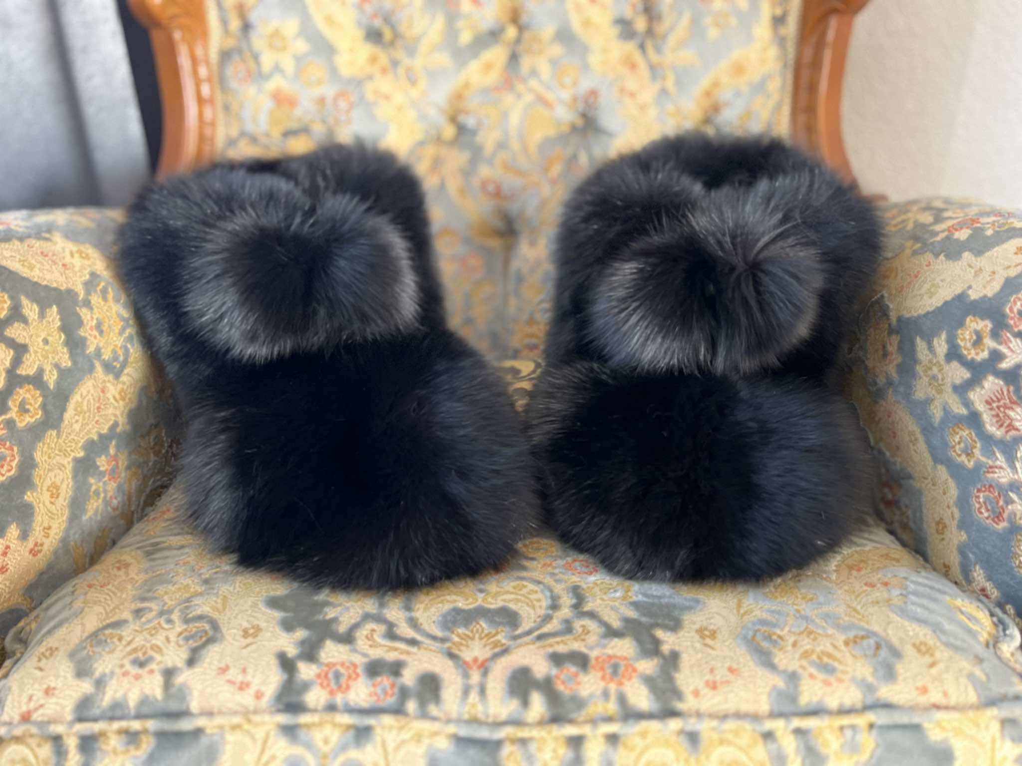 Fluffy boots store