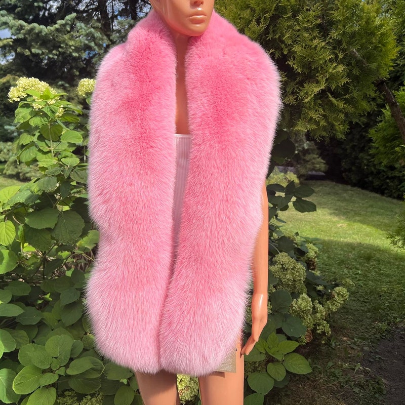 Vintage Fox Fur Stoles - Etsy