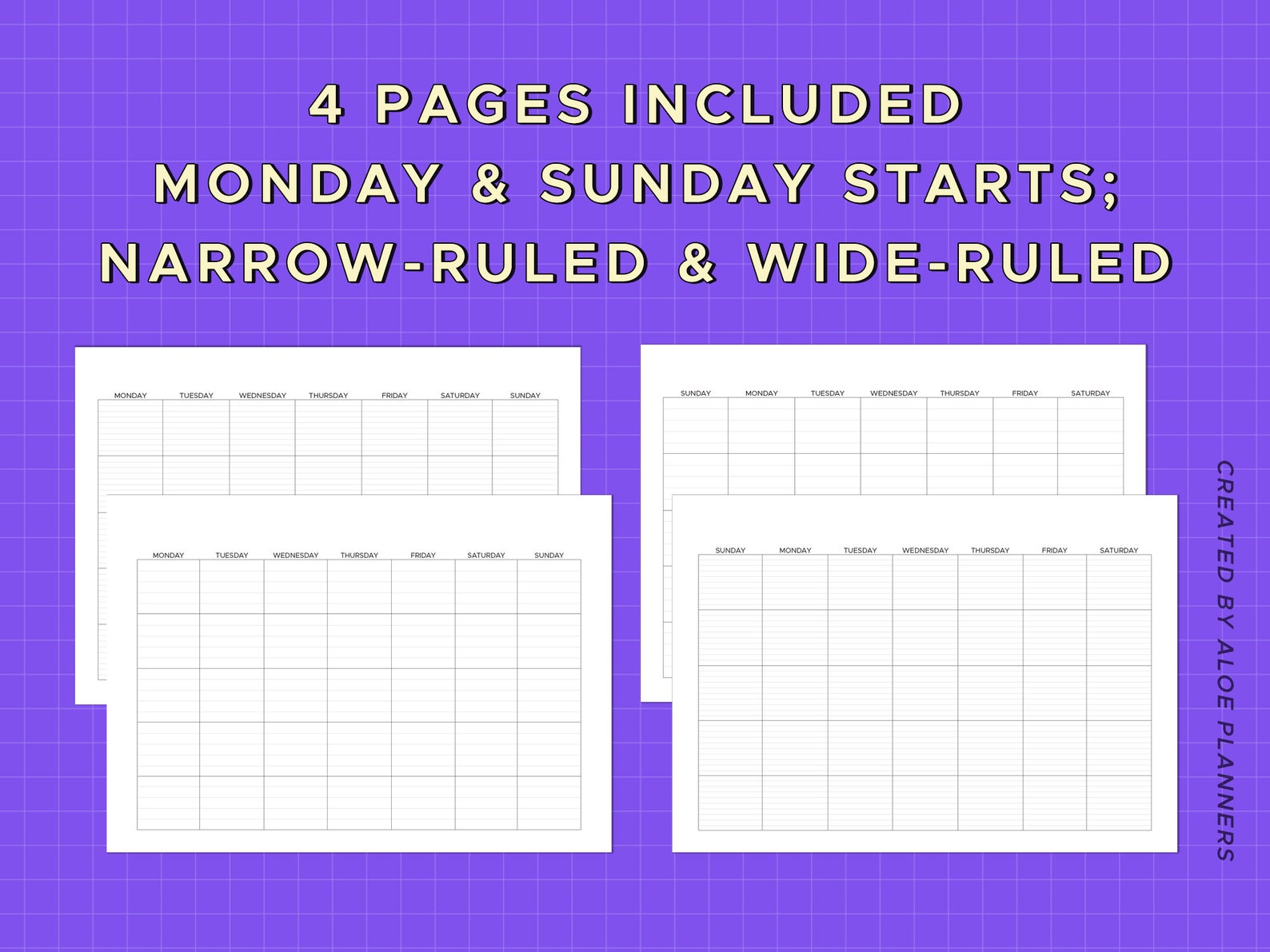 Blank Monthly Calendar Template With Lines | Printable Preview ...