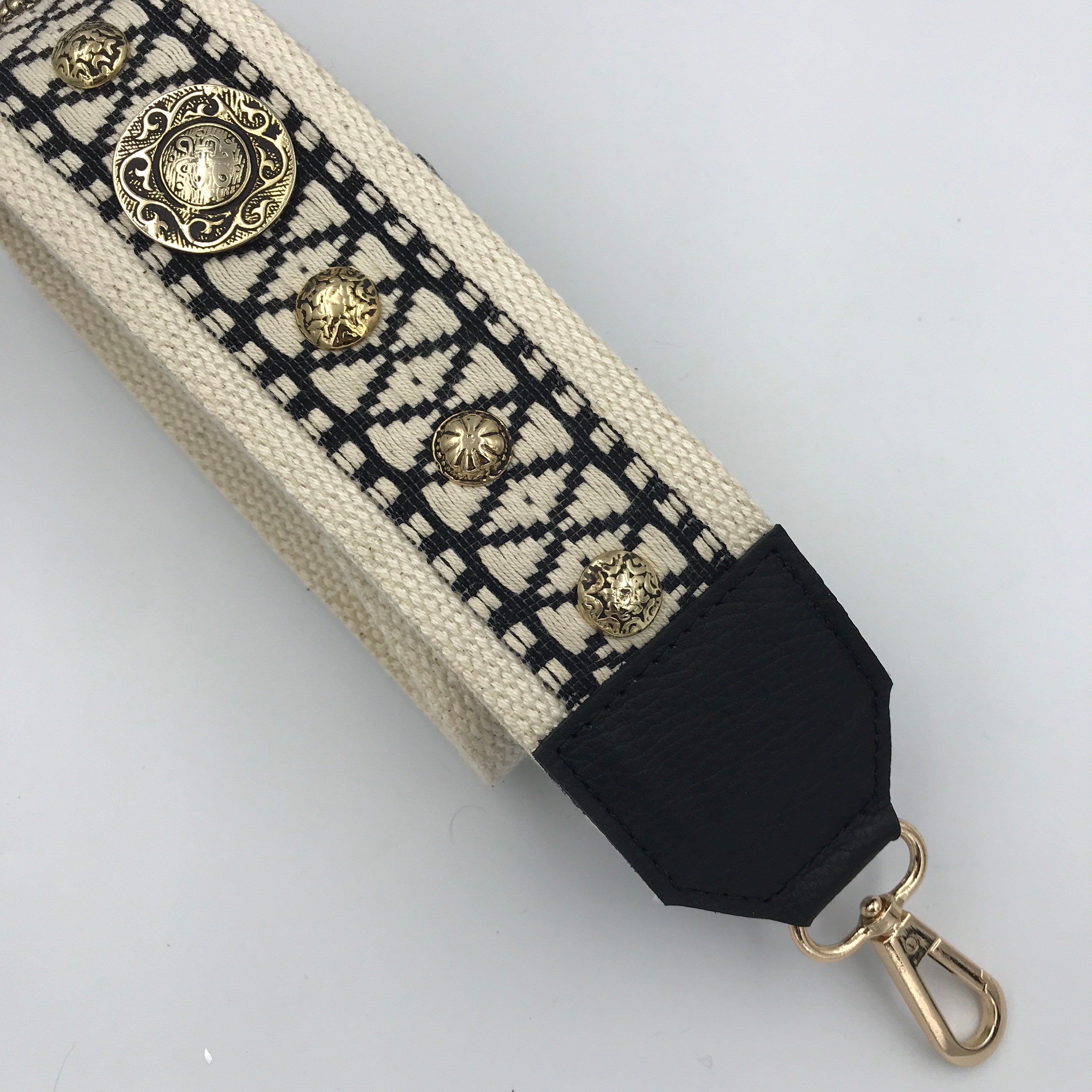 Boho Style Designer Metal Studded Bag Strap Ethnic Handbag - Etsy