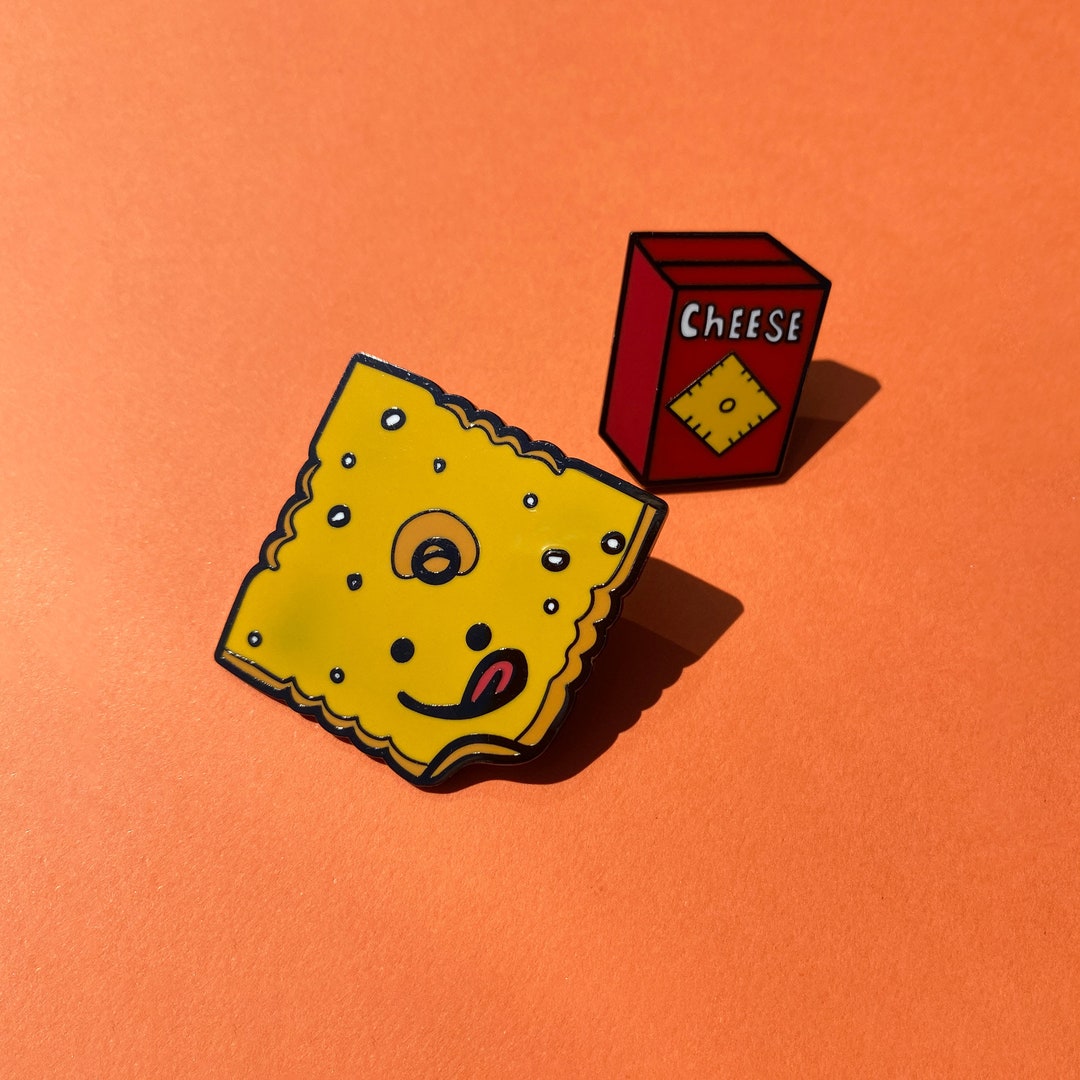 Cracker N Box Enamel Pins Set / Cracker Hard Enamel Pin / Cracker Box ...
