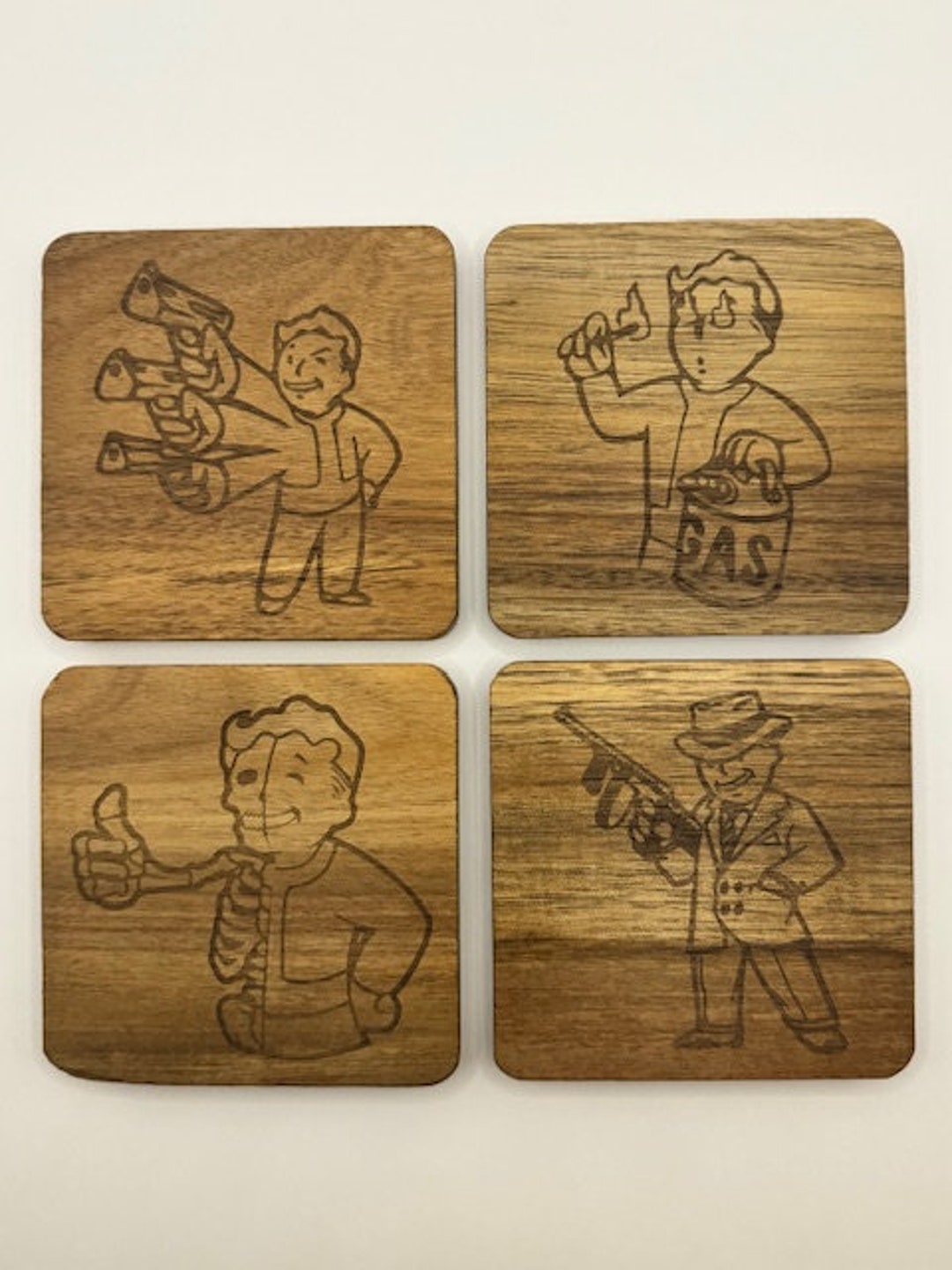 Fallout Coasters - Etsy