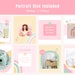 Instagram Post Template Canva Bundle, Rainbow Social Media Templates ...