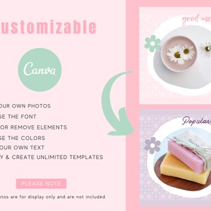 Rainbow Instagram Post Templates Canva, Instagram Templates Design ...