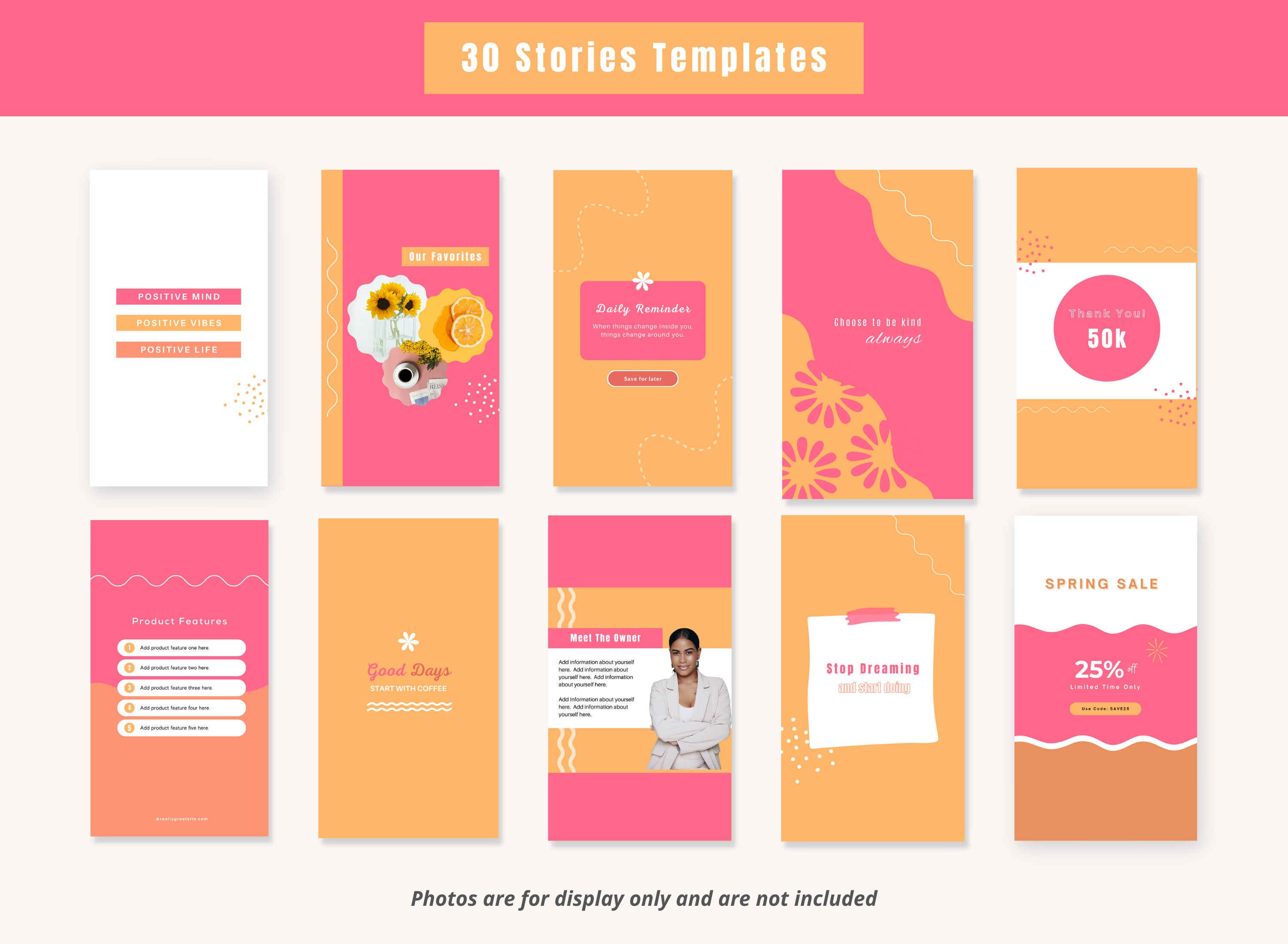 Colorful Instagram Story Templates Canva Creative Instagram Templates