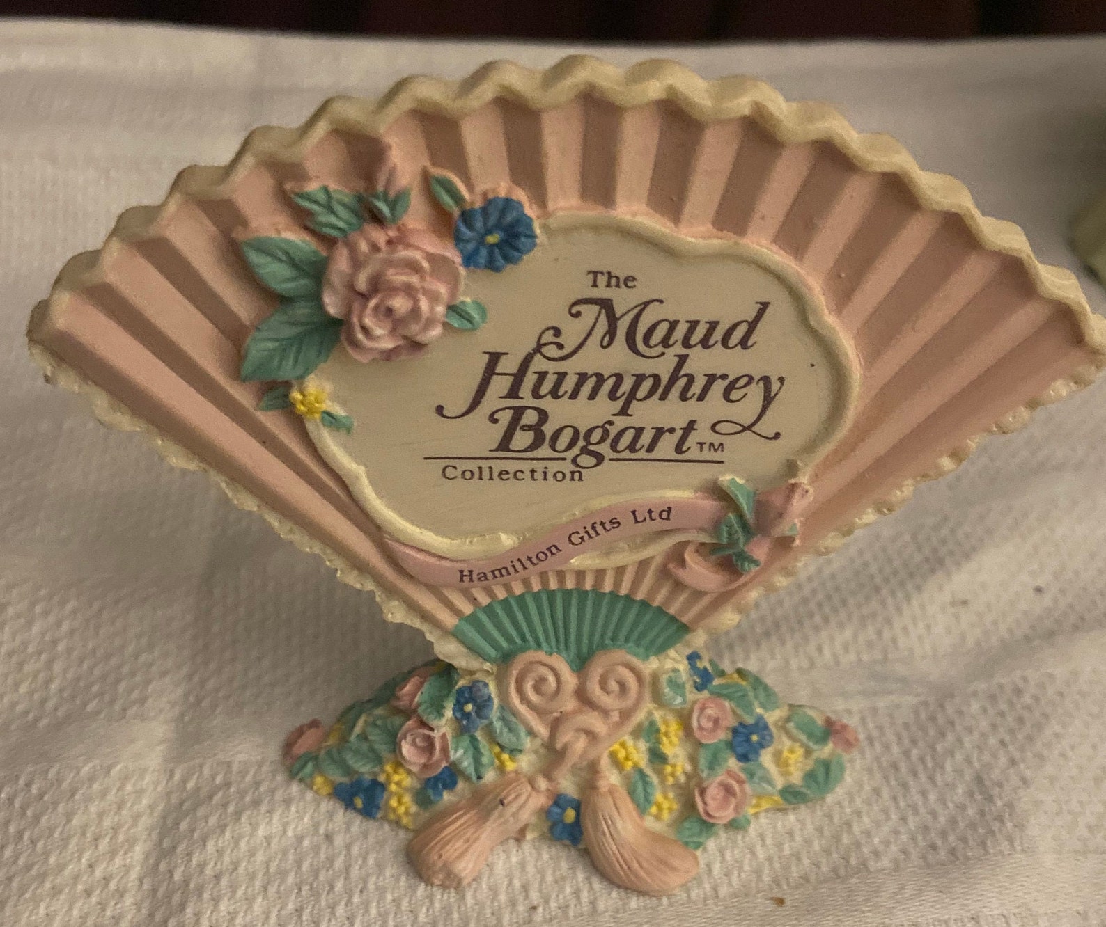 1992 Maud Humphrey Bogart Fan With Flowers | Etsy