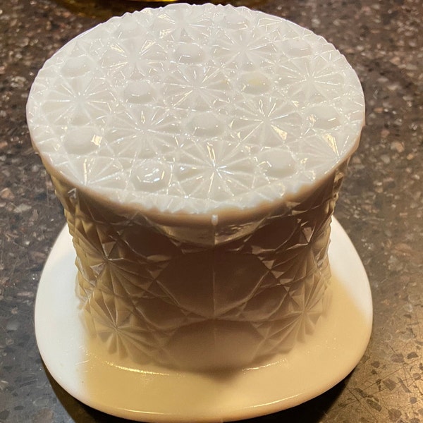 Milk Glass Hat - Etsy