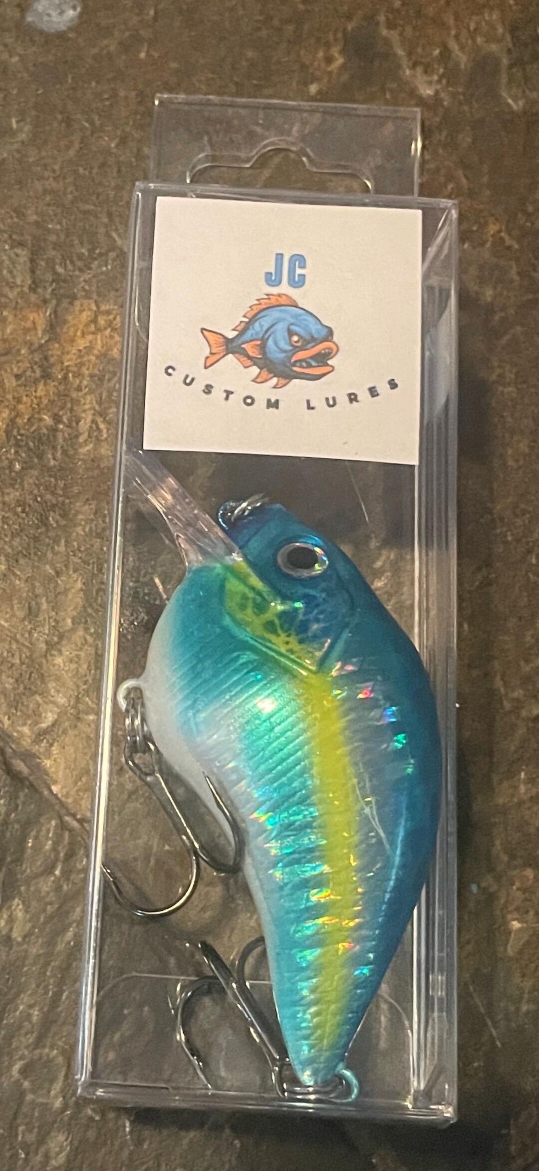 2-1/2 S Crank Shallow Diver 2-5 Deep Blue Fishing Lure - Etsy