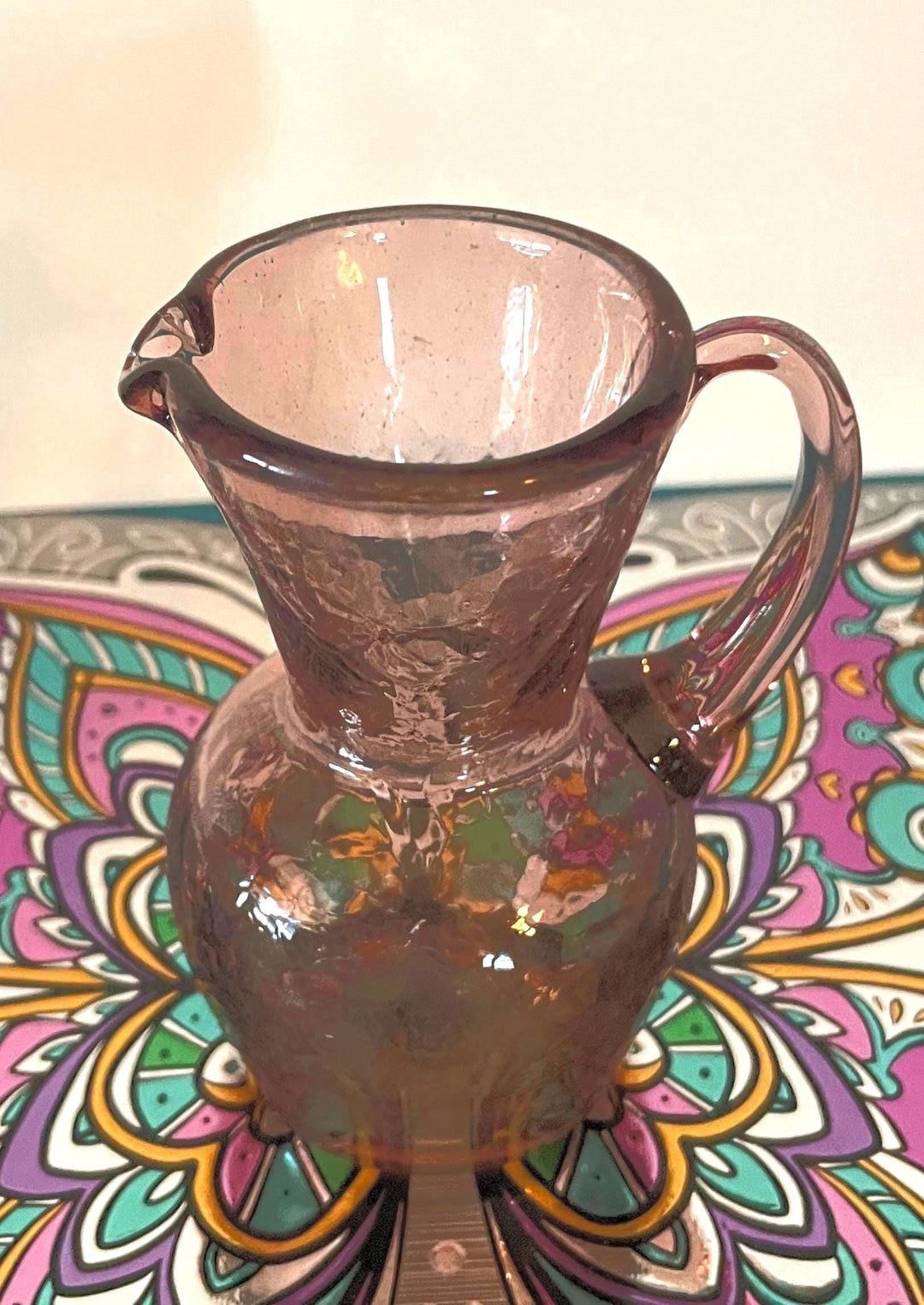 Purple Small Creamer/pitcher - Etsy