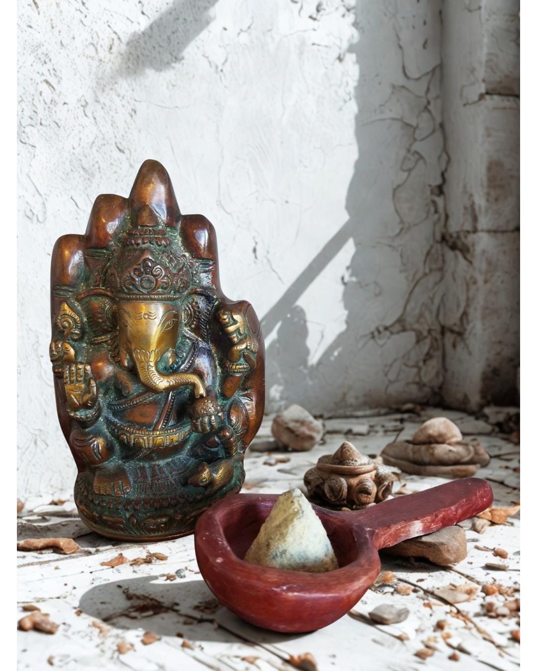 Handmade Clay Smudge Spoon: Ritual Tool & Incense Burner - Etsy