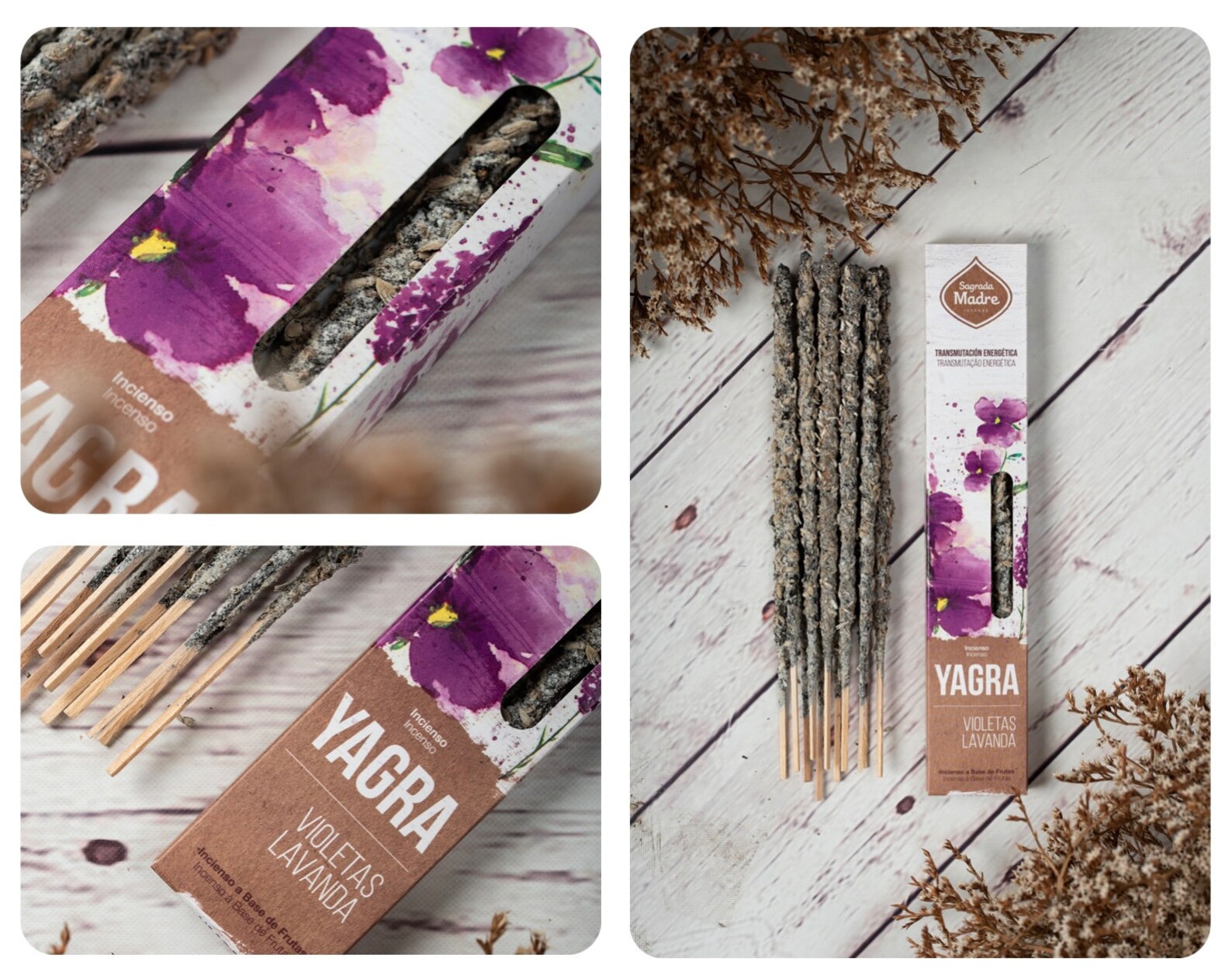 Sagrada Madre Yagra Incense Sticks: Aromatherapy Blends - Etsy