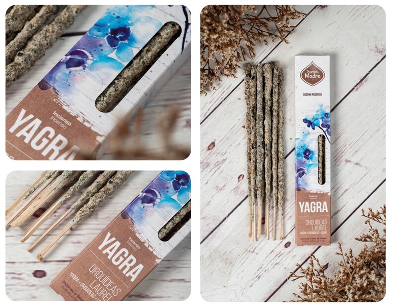 Sagrada Madre Yagra Incense Sticks: Aromatherapy Blends - Etsy