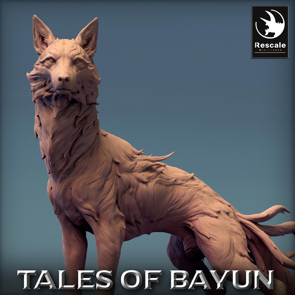Bayun Wolf-rescale Miniatures -tales of Bayun - Etsy