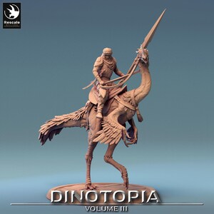 Oviraptor Walk-rescale Miniatures-dinotopia 3 - Etsy