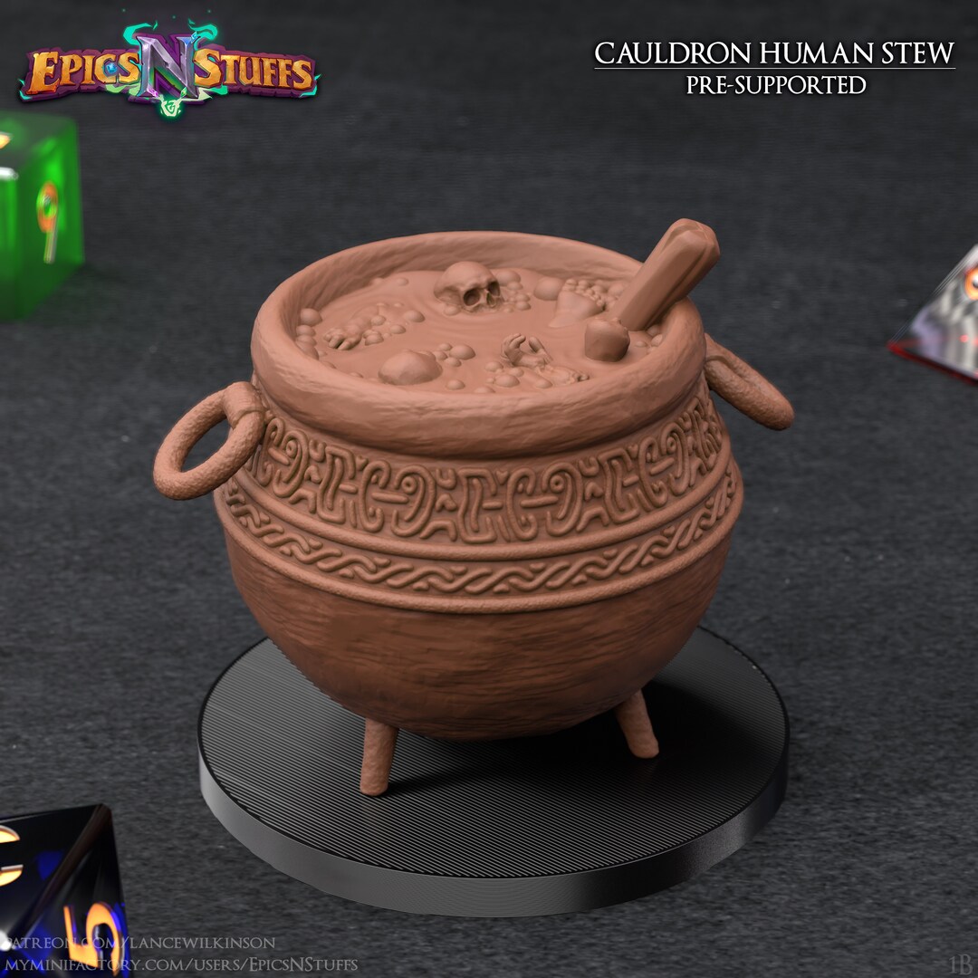 Cauldron Human Stew 1B - Etsy