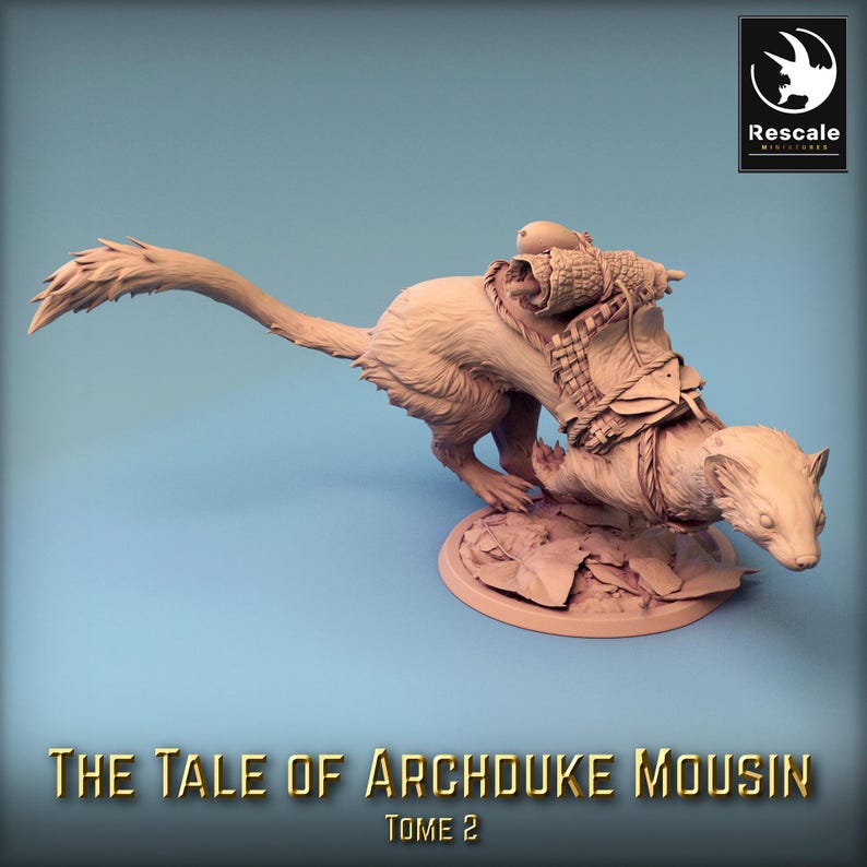 Mouse and Weasel Sprint-rescale Miniatures -tale of Archduke Mousin 2 ...