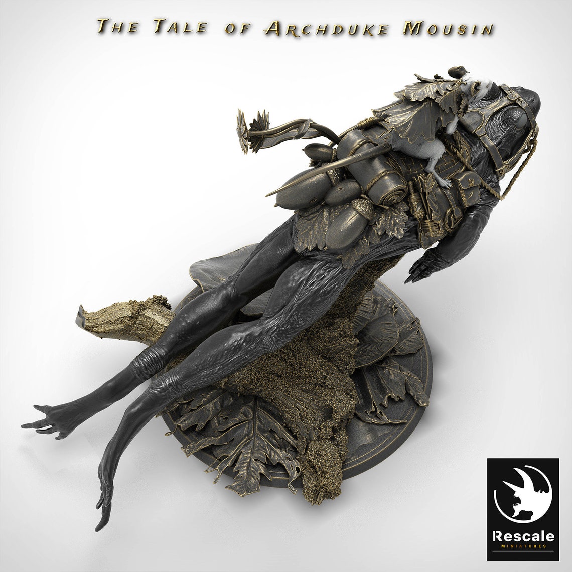 Frog Jump-rescale Miniatures -tale of Archduke Mousin 1 - Etsy