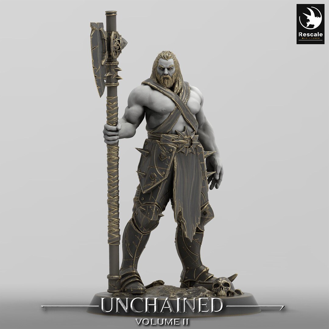 Unchained Ranger Pose-rescale Miniatures-unchained Vol 2 - Etsy