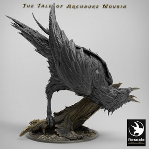 Raven and Mouse-rescale Miniatures -tale of Archduke Mousin 1 - Etsy