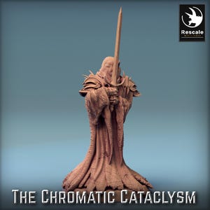 Tiamat Shadow Guard-rescale Miniatures-the Chromatic Cataclysm - Etsy