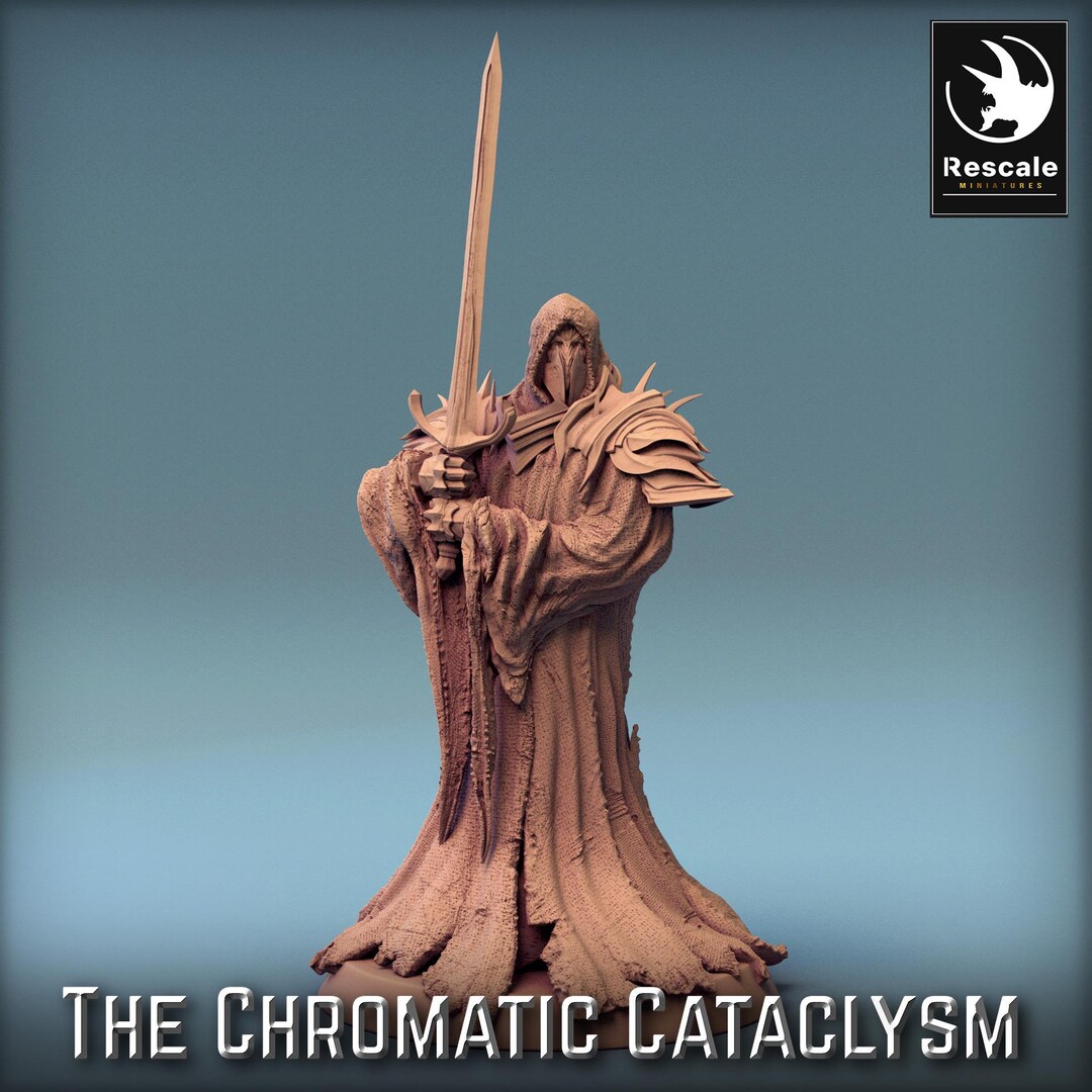Tiamat Shadow Guard-rescale Miniatures-the Chromatic Cataclysm - Etsy