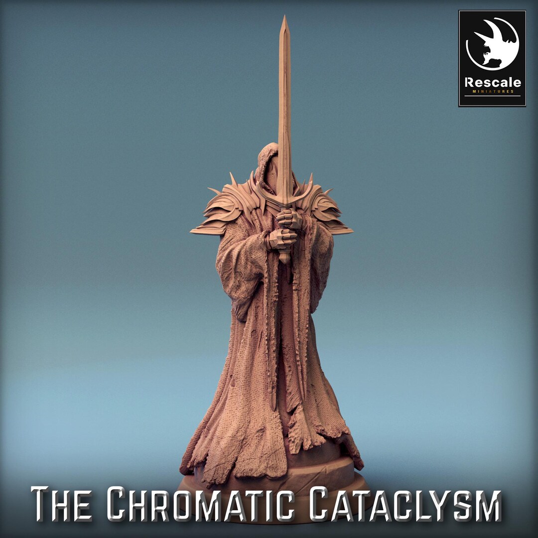 Tiamat Shadow Requiem-rescale Miniatures-the Chromatic Cataclysm - Etsy