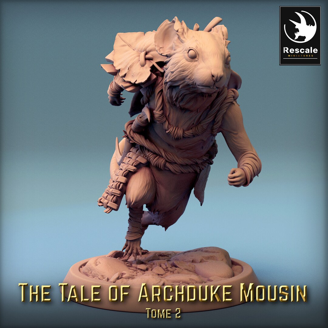 Mousin Run-rescale Miniatures -take of Archduke Mousin 2 - Etsy