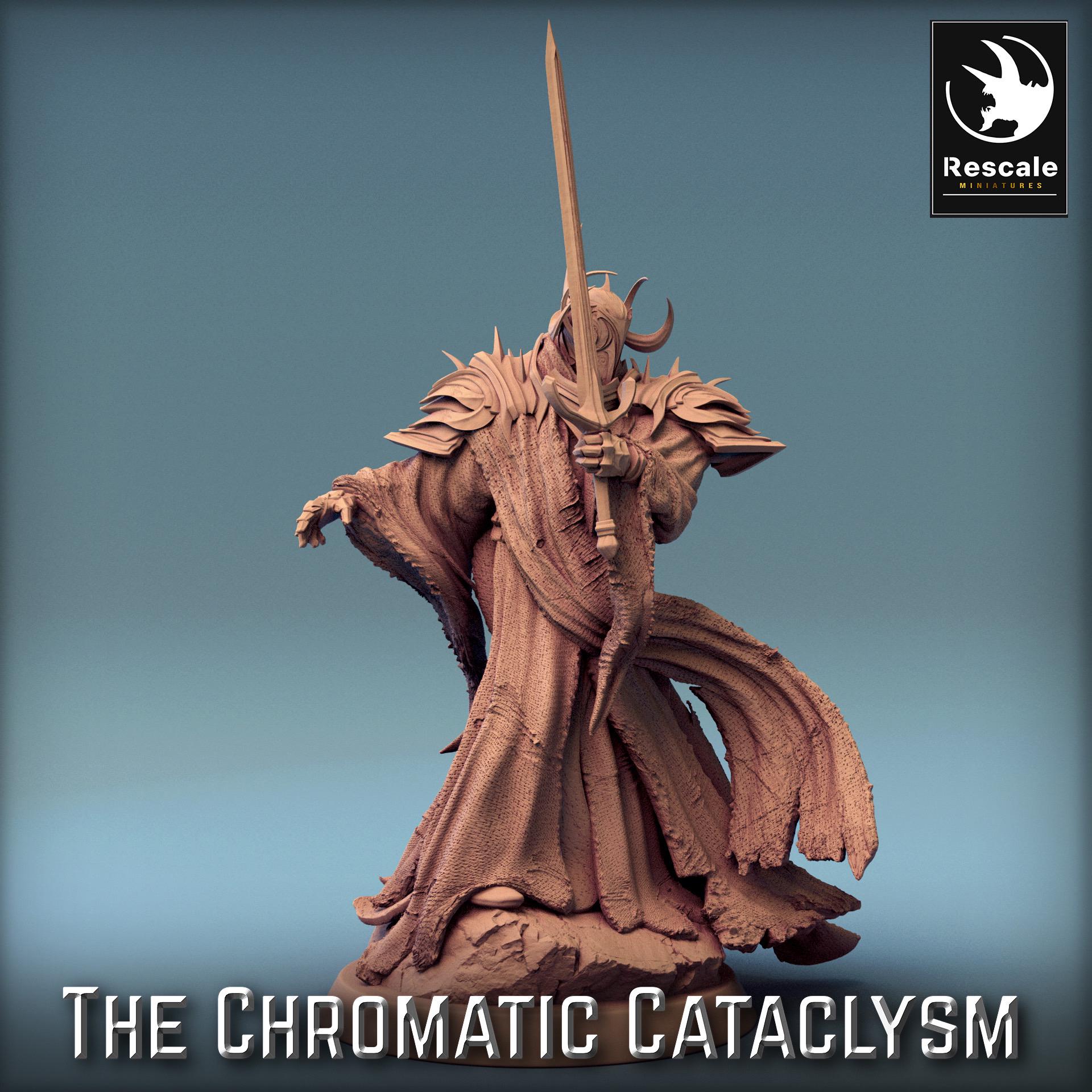 Tiamat Shadow Parry-rescale Miniatures-the Chromatic Cataclysm - Etsy